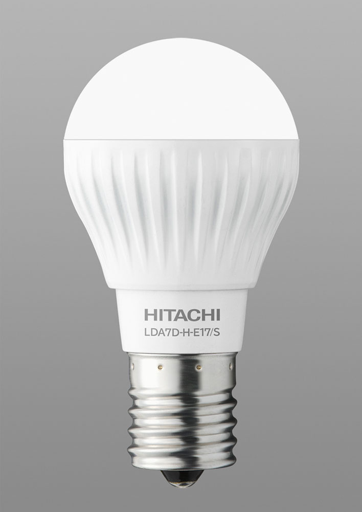 日立、8月1日より、60W相当で下方配光タイプのLED電球（LDA7D-H-E17/S）を新発売 | 生活家電.com